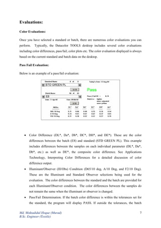 Spectrophotometer wroking procedur | PDF