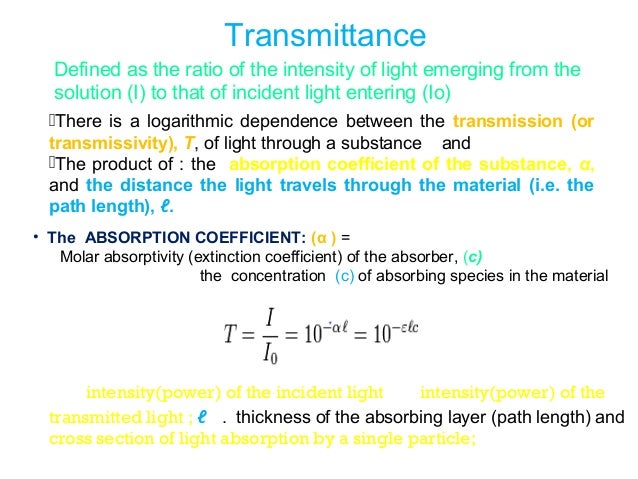 Spectrophotometry