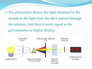 Spectrophotometry | PPTX