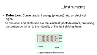 Spectrophotometry in clinical chemistry | PPTX