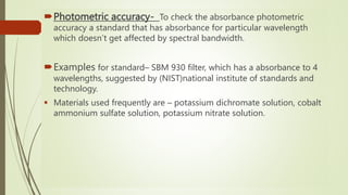 Spectrophotometry basics and principle.pptx