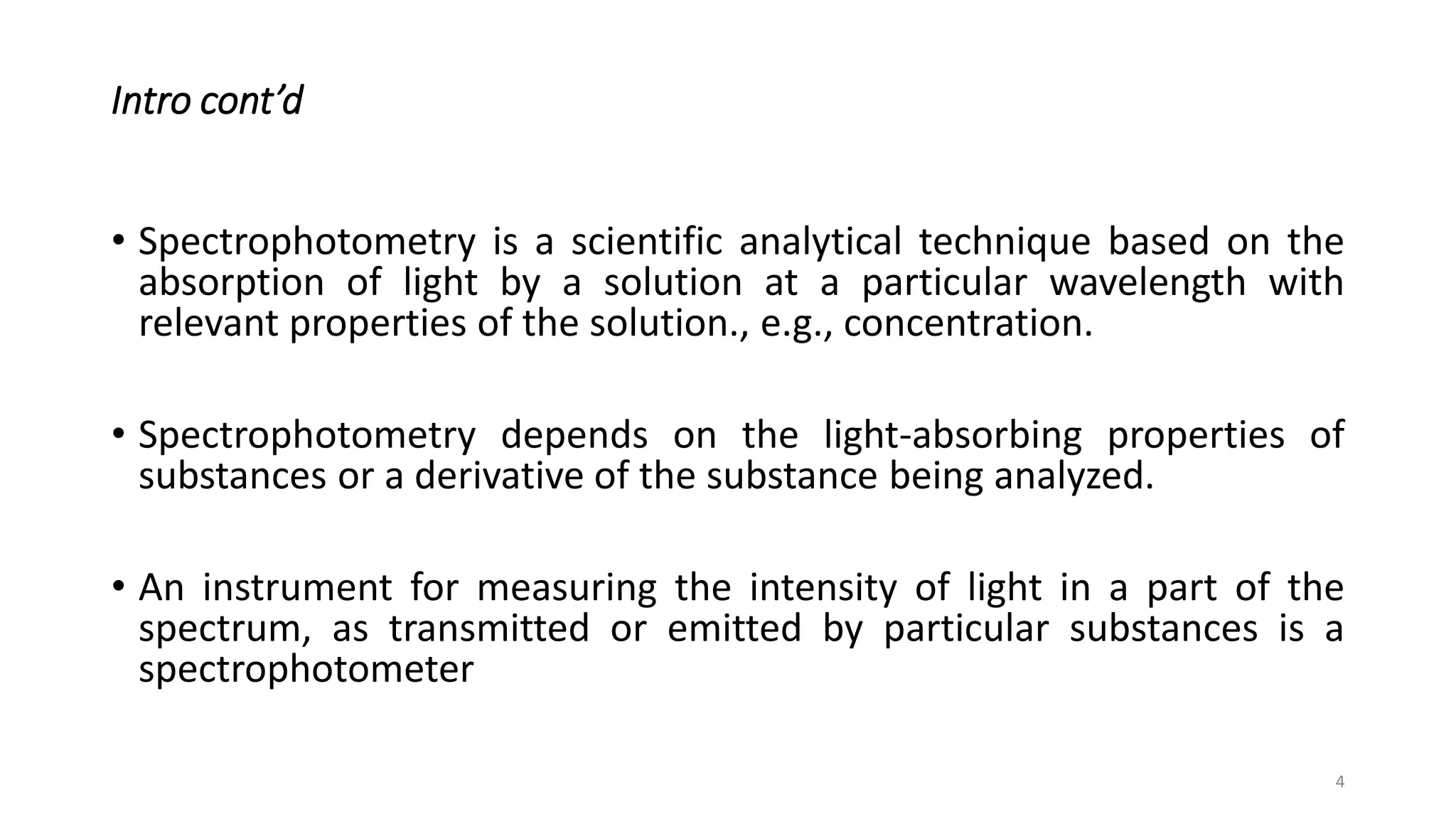 Spectrophotometry by Dr Samson Ojedokun.pptx