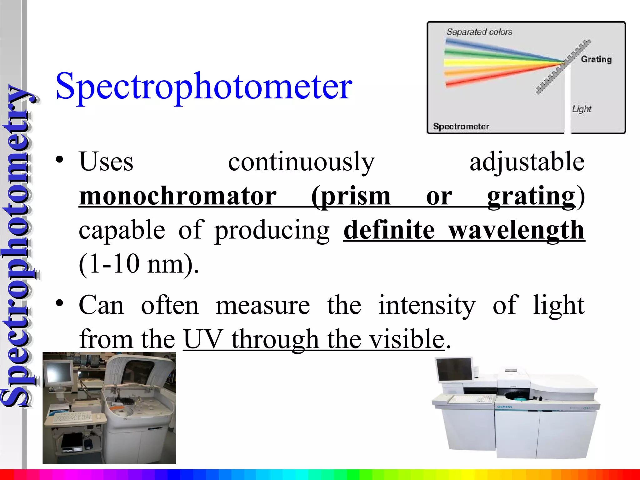 Spectrophotometry july 2018 nitub | PPT