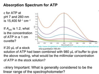 Spectrophotometry Lecture | PPT