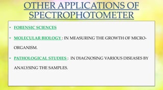 Spectrophotometry | PPT