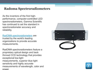 Spectroradiometer | PPTX