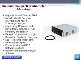 Spectroradiometer | PPTX