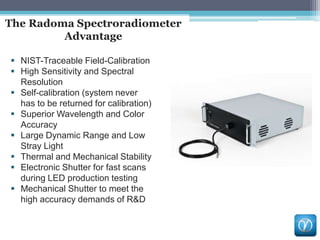 Spectroradiometer | PPTX
