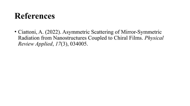 Spectroscopic chirp practic , ......pptx