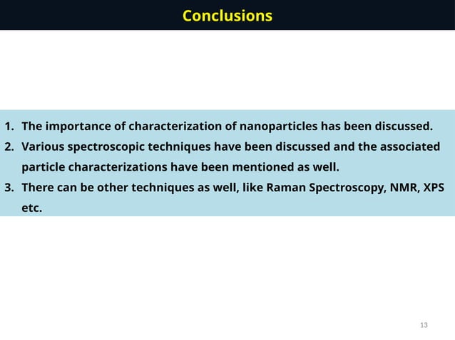 spectroscopic characterization techniques of nanoparticles.pptx