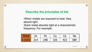 Spectroscopy | PPTX | Chemistry | Science