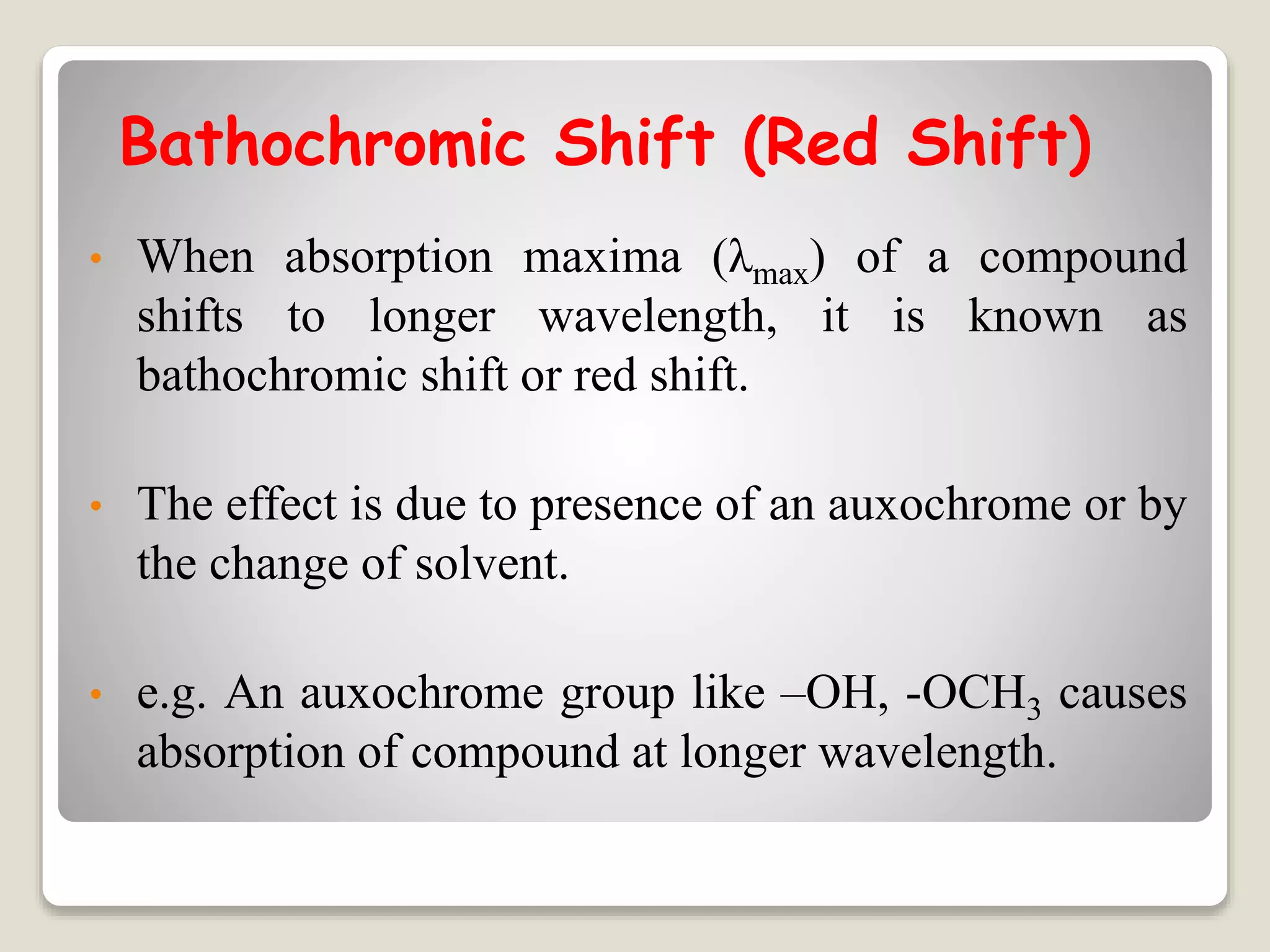 UV Spectroscopy Introduction