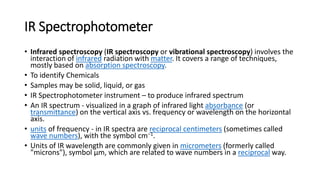 Spectroscopy | PPT