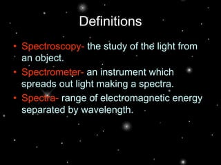 Spectroscopy | PPT