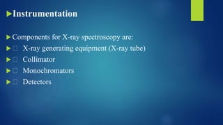 Spectroscopy | PPTX