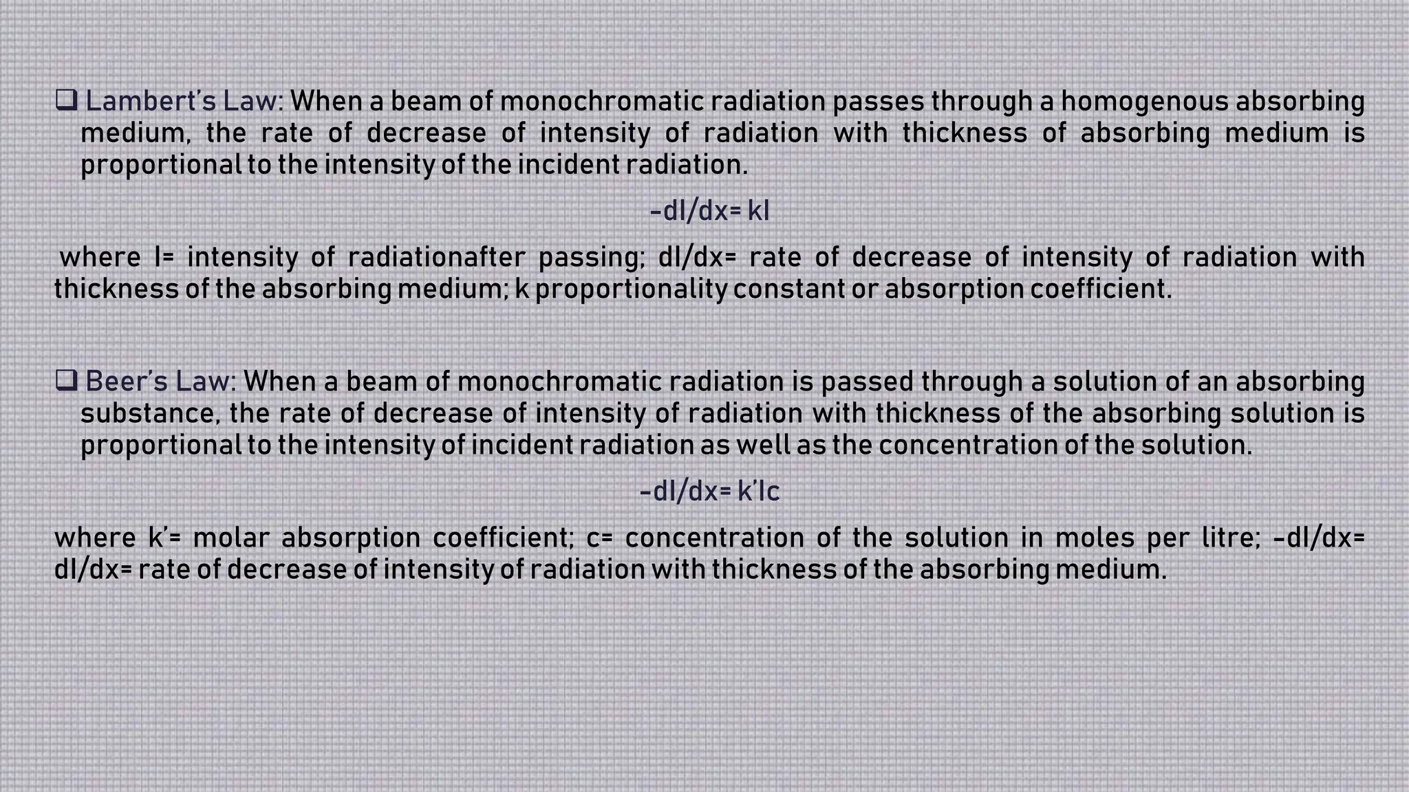 Spectroscopy, UV-VISIBLE spectroscopy, Infrared Spectroscopy, Nuclear Magnetic Resonance ...