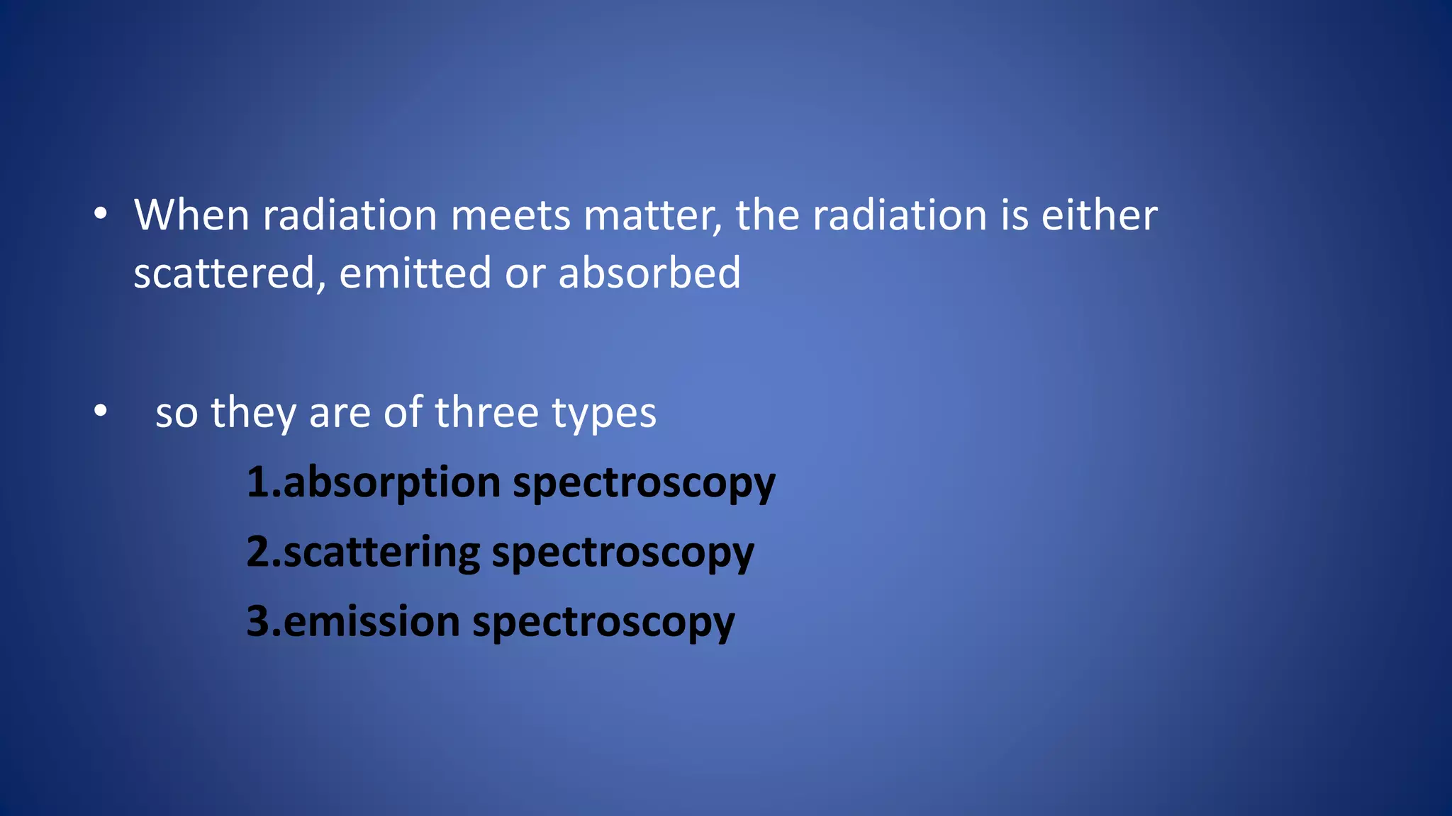 Spectroscopy | PPTX