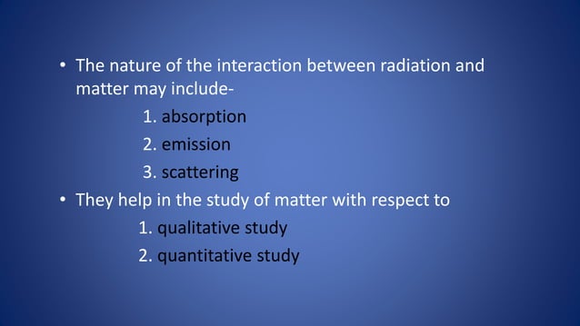 Spectroscopy | PPTX | Chemistry | Science