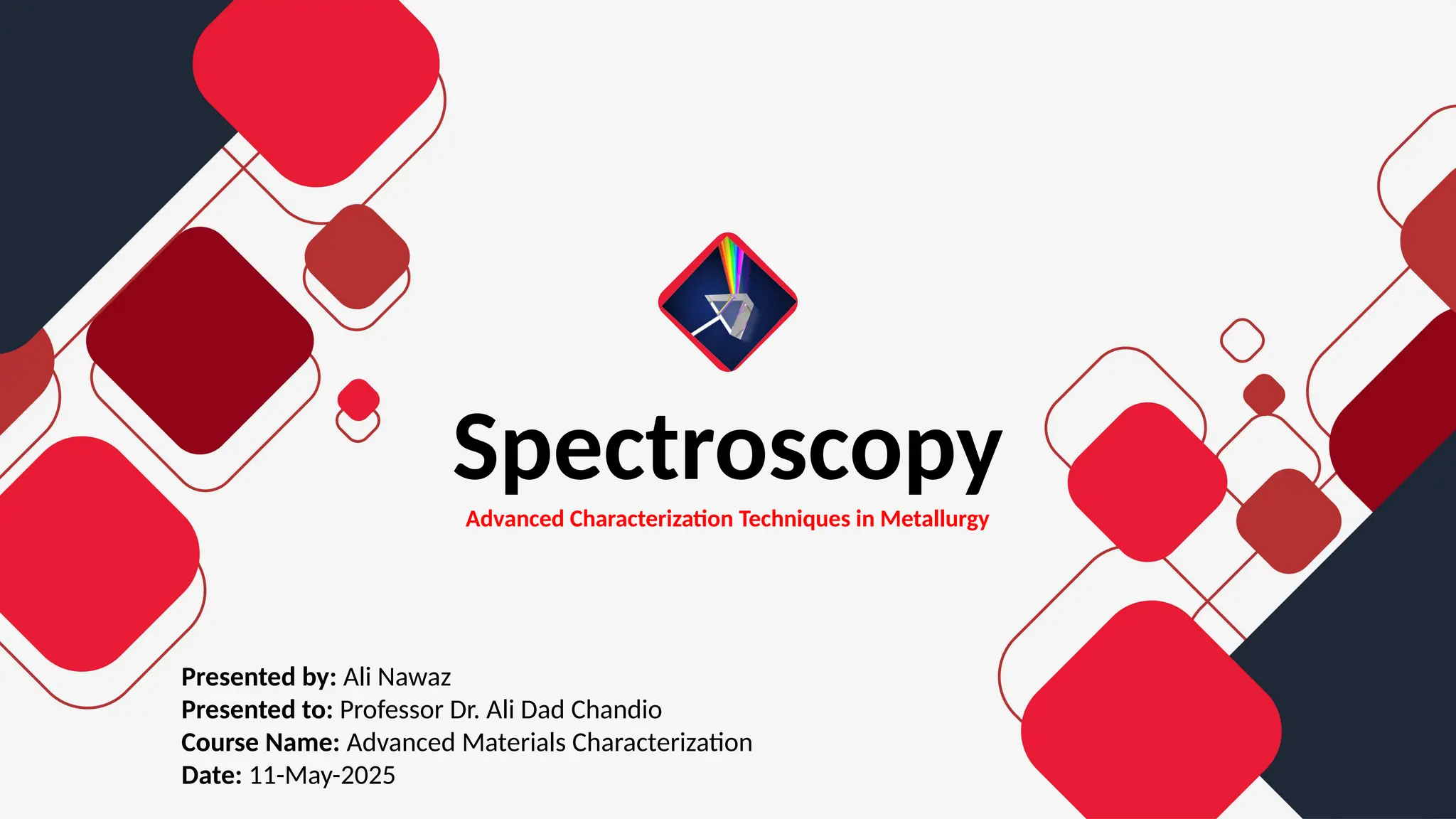 Spectroscopy scopy, different types, applications. | PPT