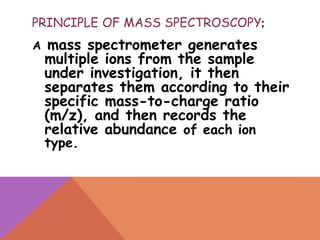 Spectroscopy | PPTX | Chemistry | Science