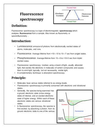 Spectroscopy by grp#5 pharmacy dpt qau | DOCX