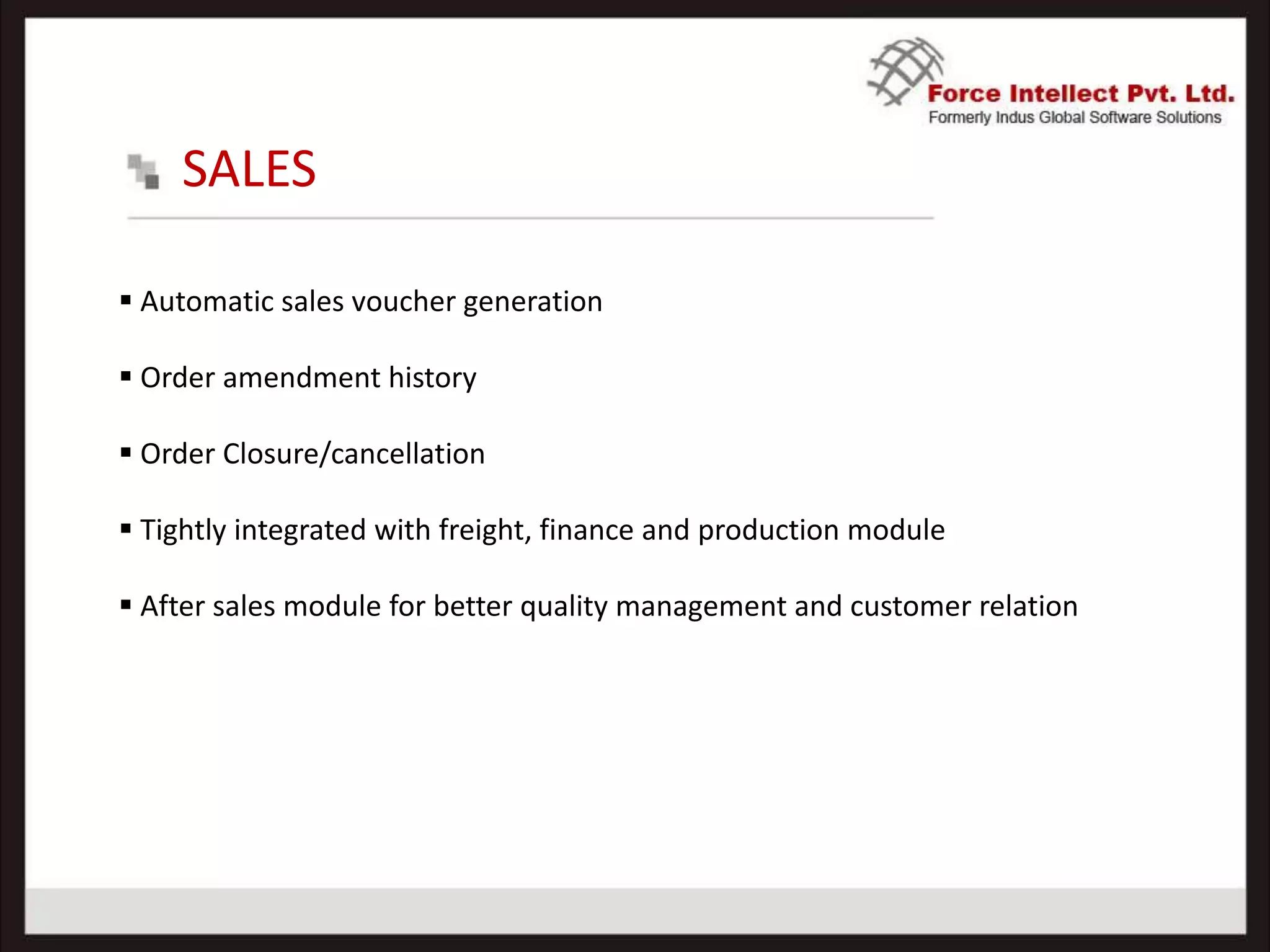 Spectrum- ERP solution for EPC industries | PPT