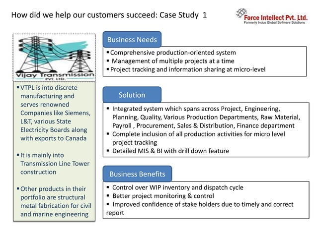 Spectrum- ERP solution for EPC industries | PPT