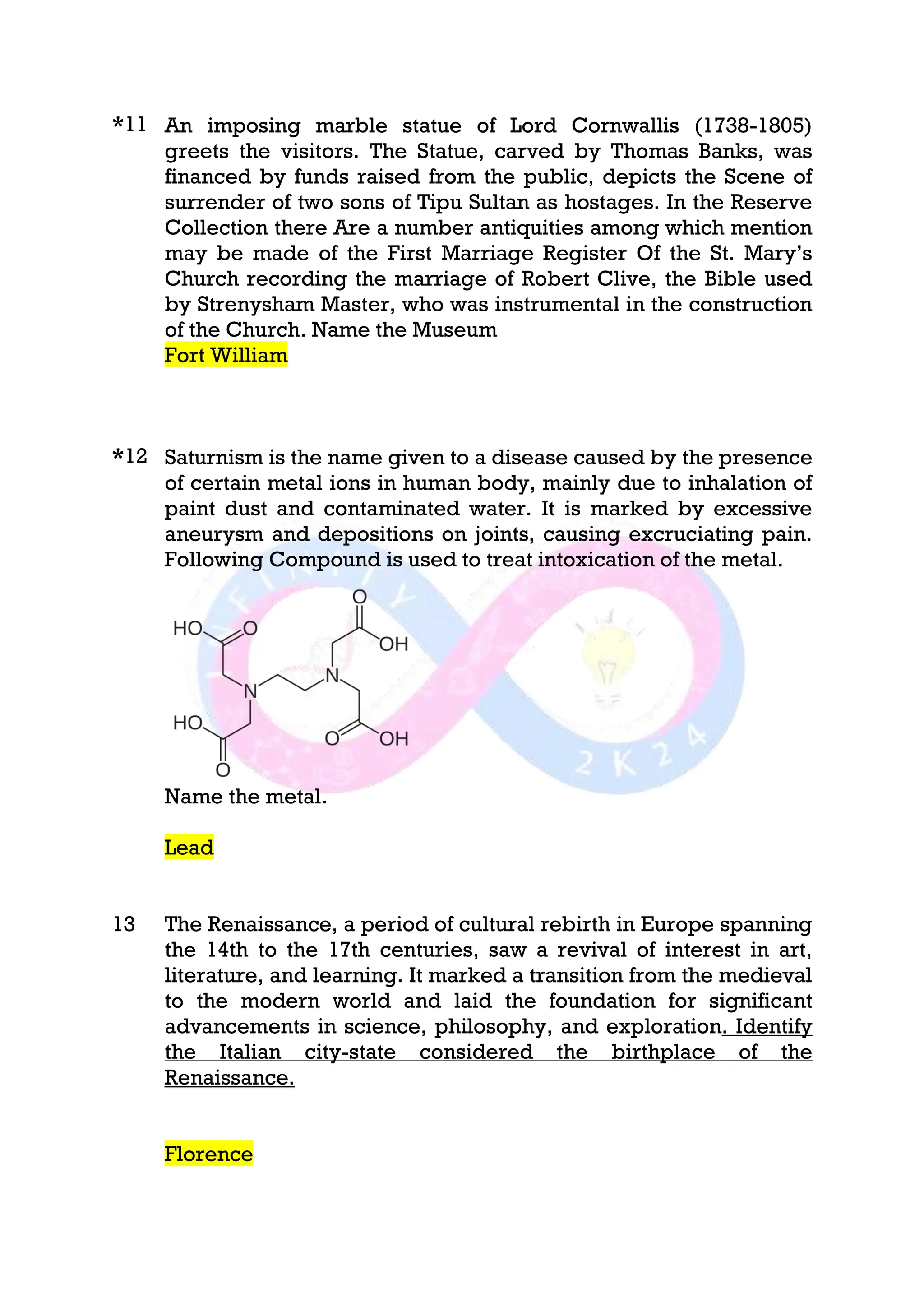 PRELIms of SPECTRUM: conducted as a part of INFINITY 2k24 | PDF