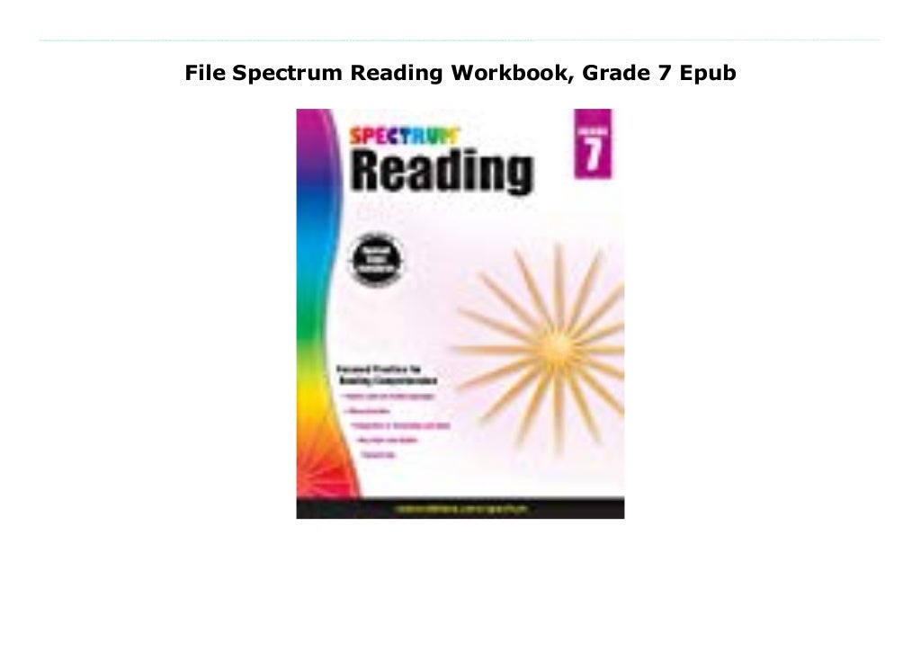 File Spectrum Reading Workbook Grade 7 Epub file-spectrum-reading-workbook-grade-7-epub