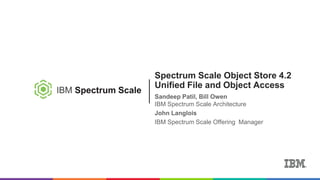 Spectrum scale-external-unified-file object | PPTX