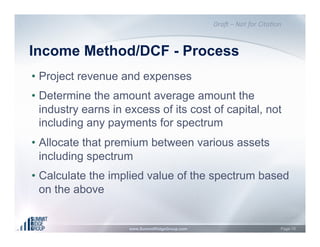 Introductory Framework for Spectrum Valuation | PDF