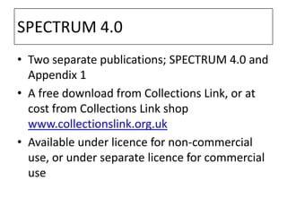 SPECTRUM Roadmap by Alex Dawson | PPTX