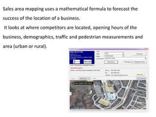 Sales Area Mapping | PPTX
