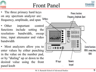 Spectrum Analyzer | PDF