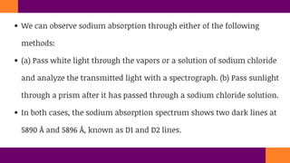 Spectrum and the types of spectrum by Jayam chemistry learners | PDF