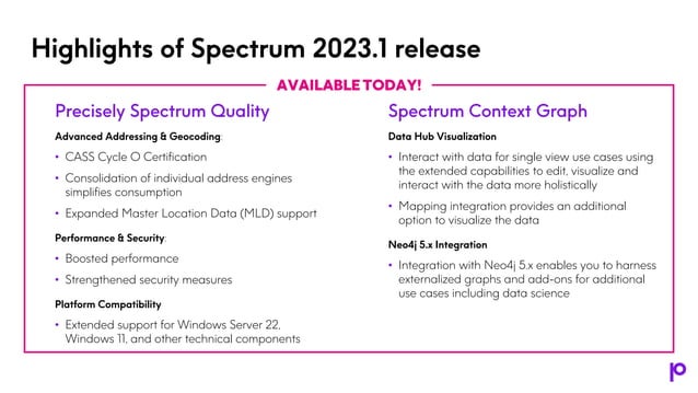 Data Quality from Precisely: Spectrum Quality | PPT Data Quality from Precisely: Spectrum Quality | PPT