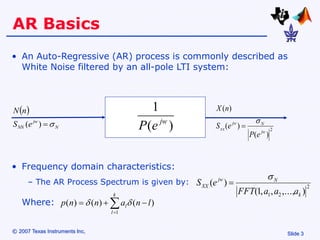 SpectrumEstimation.ppt