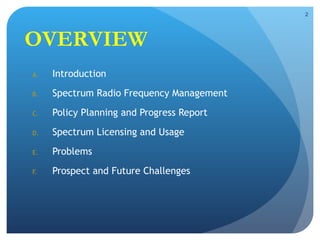 Spectrum Management in Indonesia | PPT