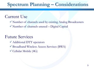Spectrum Licences and Best Practice | PPT