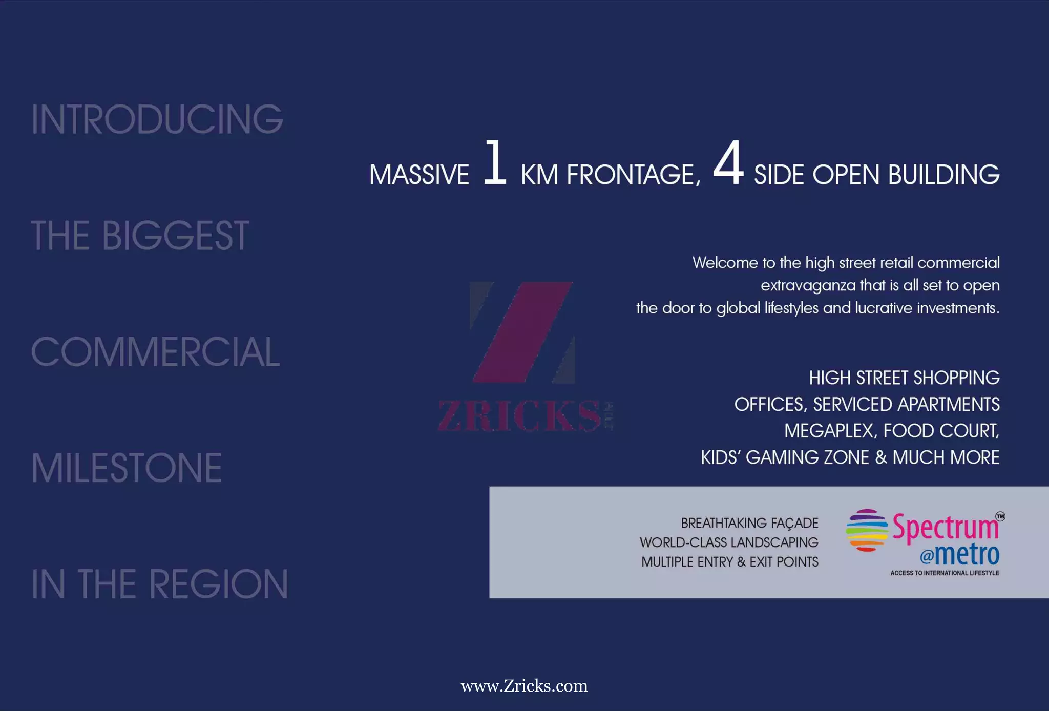 Blue Spectrum Metro Brochure - Zricks.com