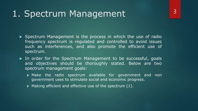 Spectrum monitoring | PPTX