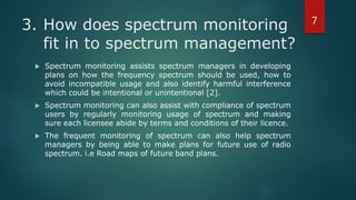 Spectrum monitoring | PPTX