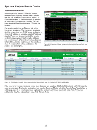 Spectrum monitoring techniques | PDF