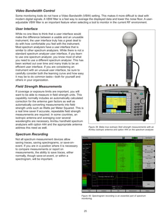 Spectrum monitoring techniques | PDF
