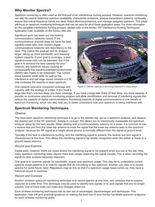 Spectrum monitoring techniques | PDF