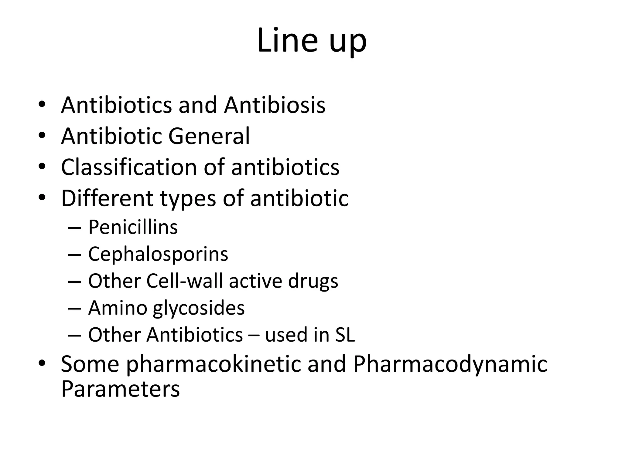 Spectrum of commonly used antibiotics | PPTX