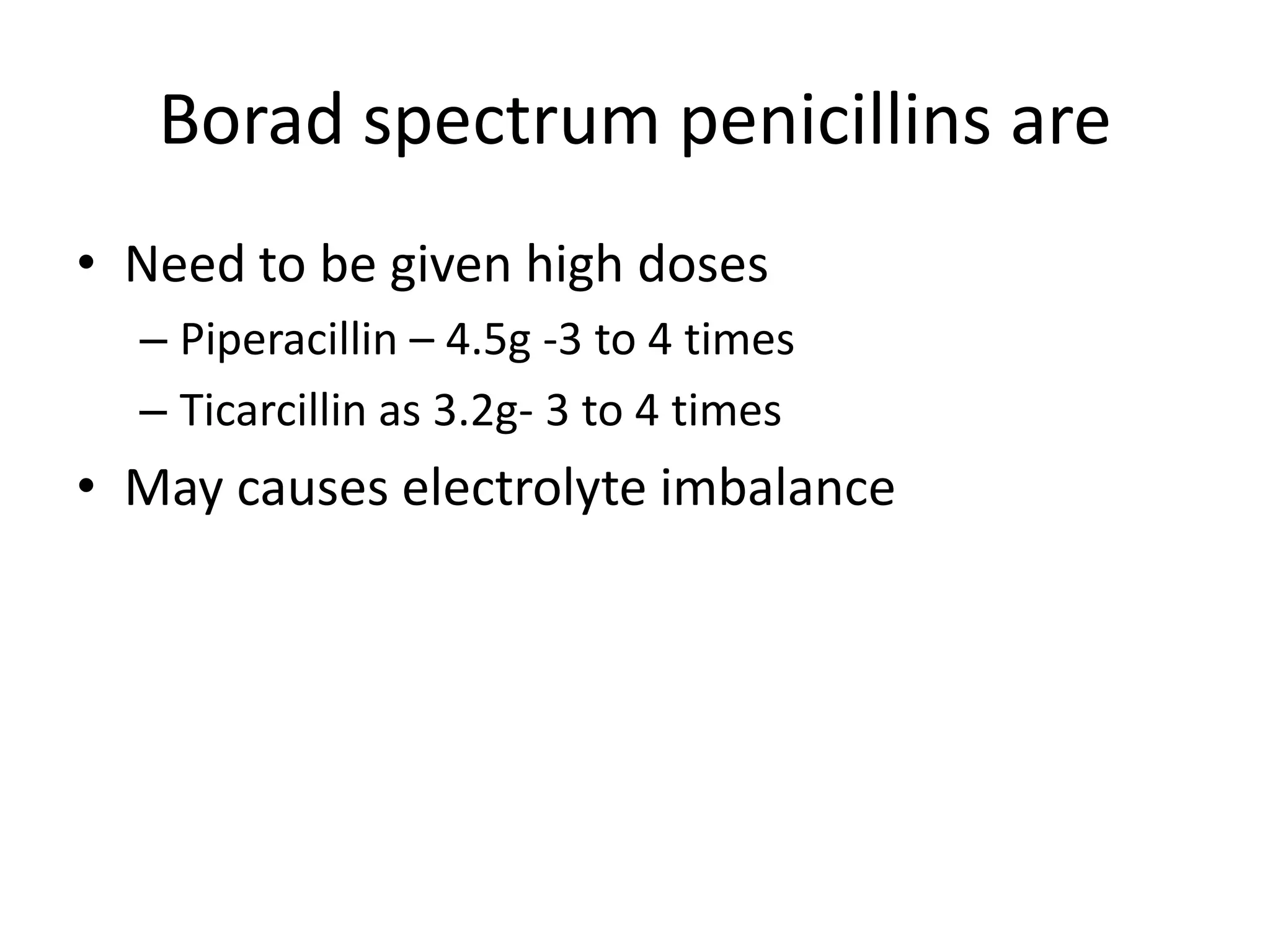 Spectrum of commonly used antibiotics | PPTX