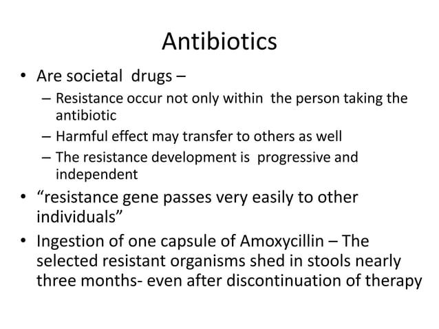 Spectrum of commonly used antibiotics | PPTX