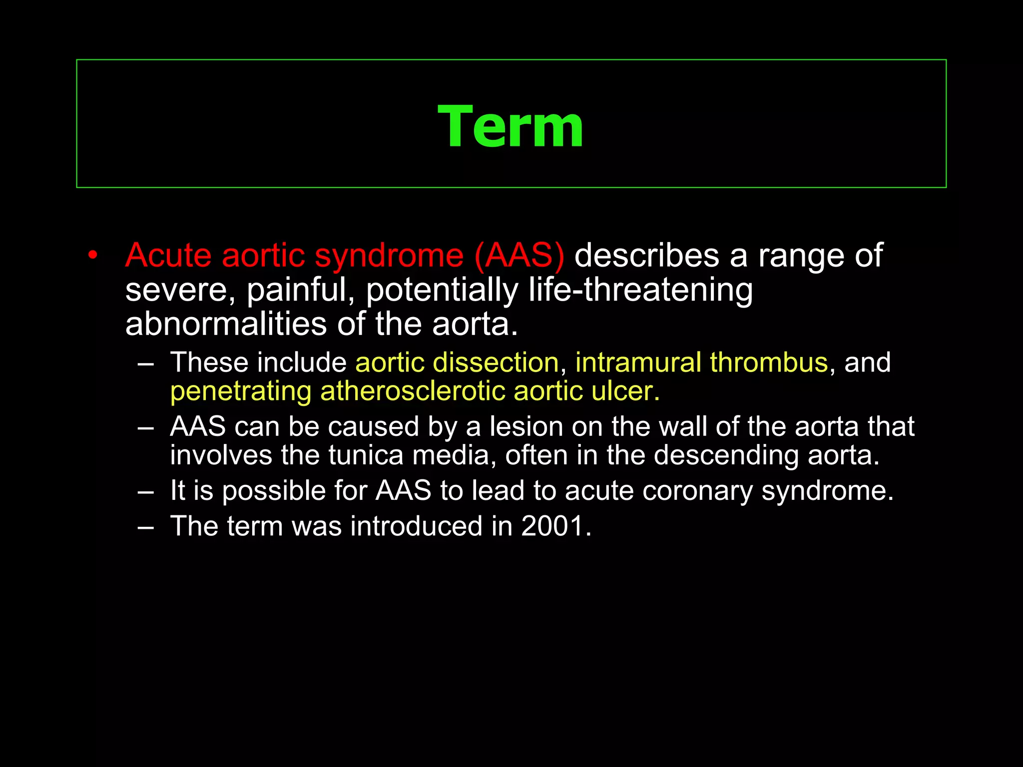 Spectrum Of Ct Findings In Rupture And Impendinging Rupture Of AAA | PPT