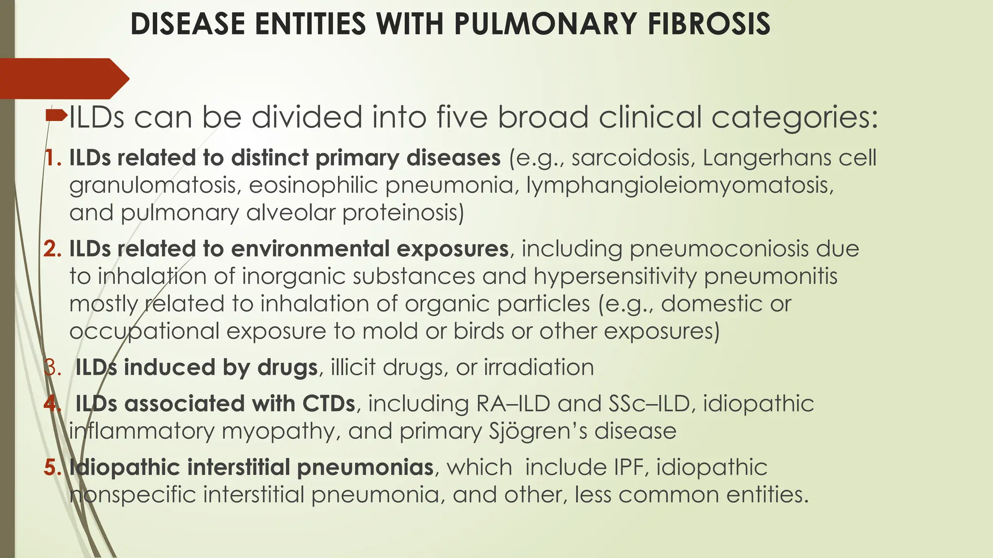 Spectrum of Fibrotic Lung Diseases pptx.pptx